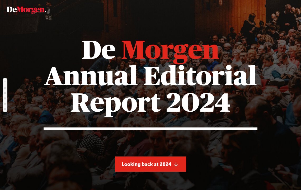 De Morgen - DPG Media Annual Editorial Report 2024